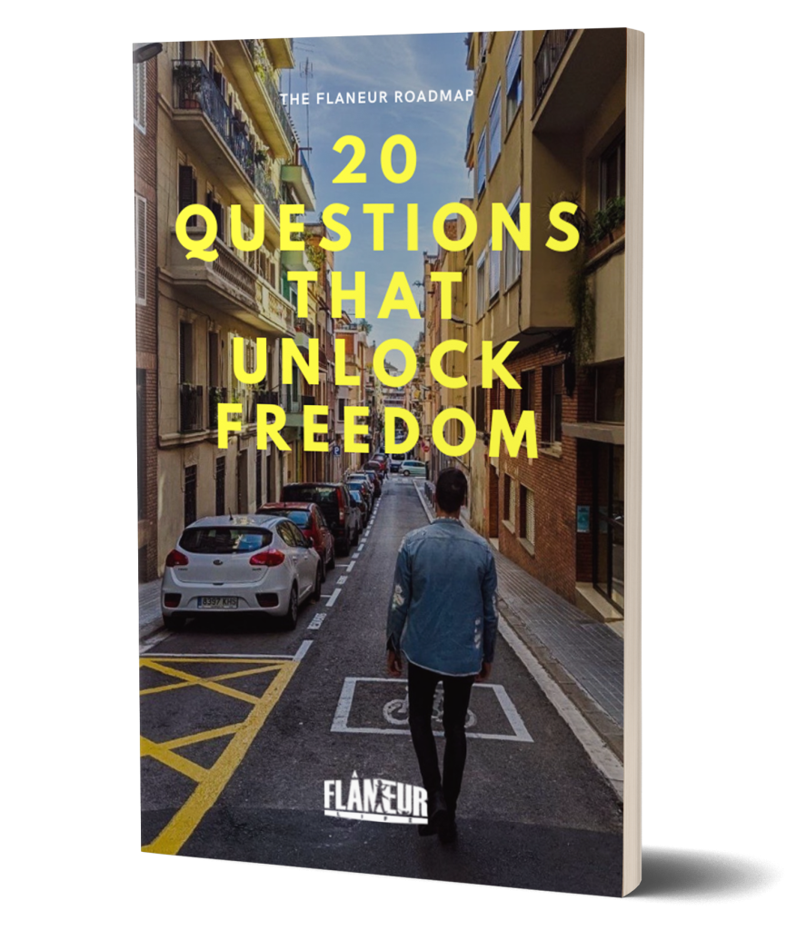 20 Questions That Unlock Freedom Cheat Sheet » Flâneur Life