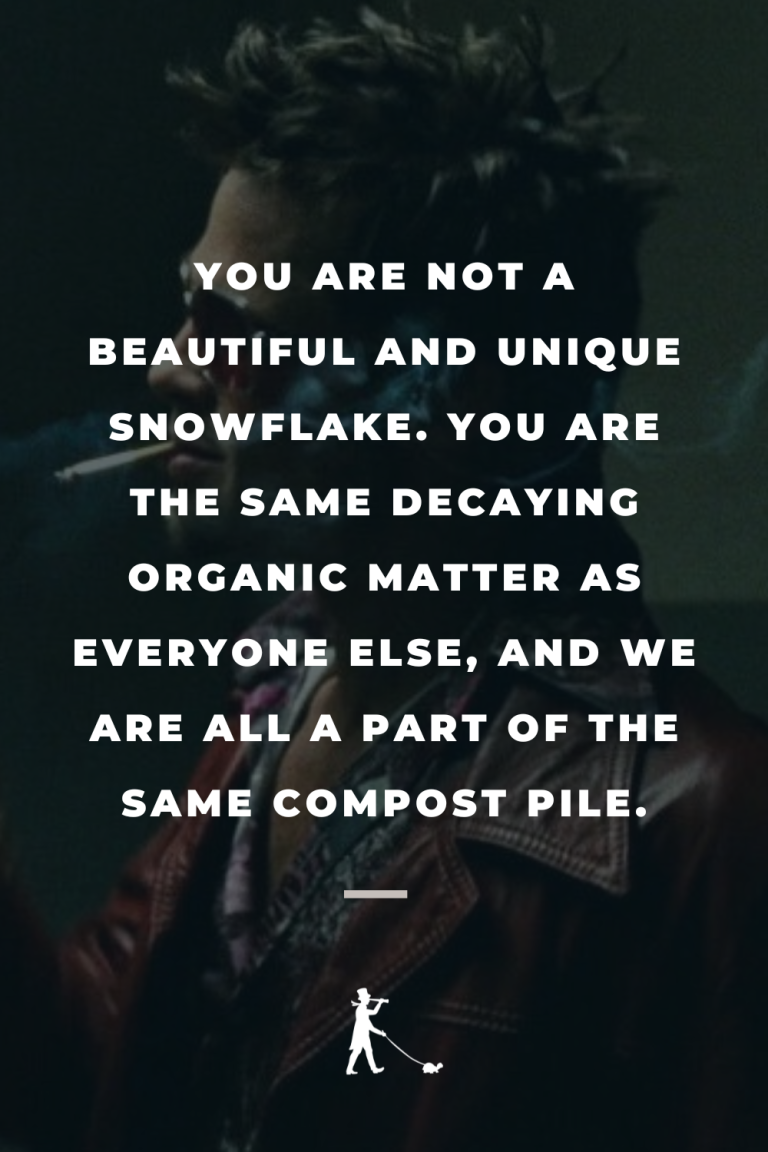 58 Fight Club Quotes: The Ultimate Collection » Flâneur Life